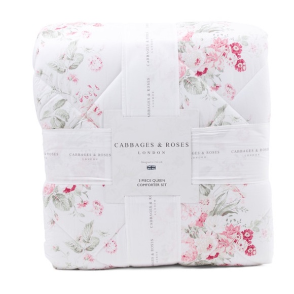 cabbages & Roses | Bedding | Cabbages Roses 20tc 3pc Comforter Set ...